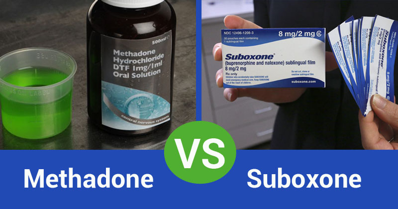 Methadone Vs. Suboxone | Difference Between Methadone and Suboxone